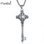 MENDEL Gothic Mens Stainless Steel Hip Hop Key Pendant Necklace Men ...