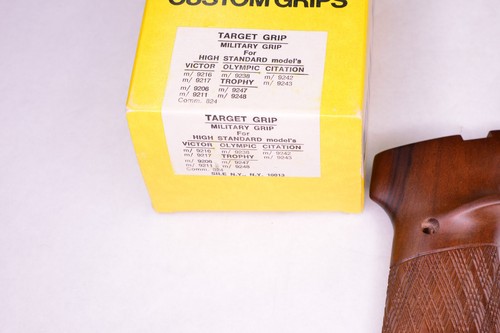 TARGET pistol grips for HIGH STANDARD Gun Parts NEW! RARE GRIPS GREAT ...