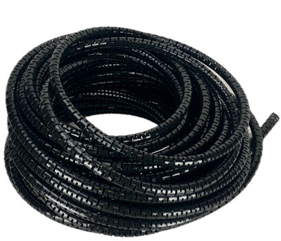 Panduit Pan-Wrap™ PW75F-C20 Split Harness Wrap, Black, PE, 0.75" Nom ...