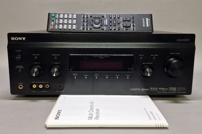 Sony STR-DA2400ES Multi-Channel 7.1 AV Receiver Amplifier with Remote ...