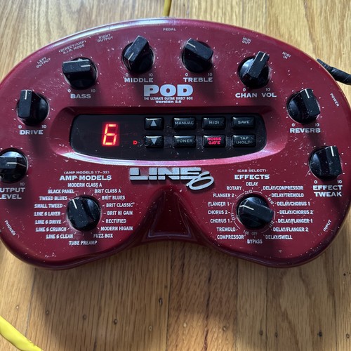 Line 6 Floor Board Multi Effects and Pod 2.0 Multi Effects Pedal. | eBay