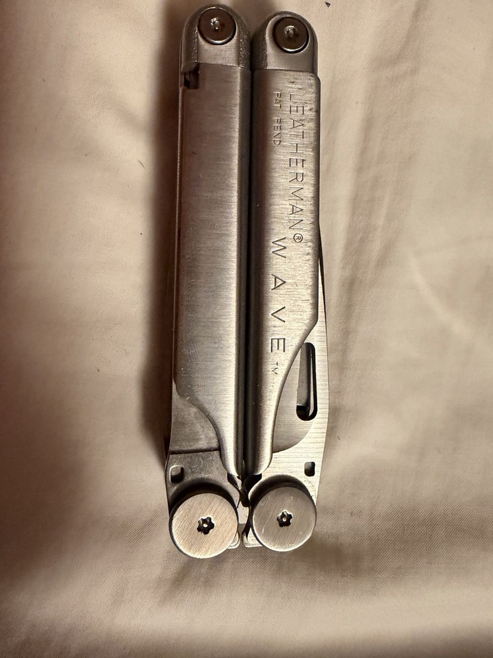 Original Leatherman Wave W/ Sheath CIB, W/ Paperwork & Box Rare Humvee ...