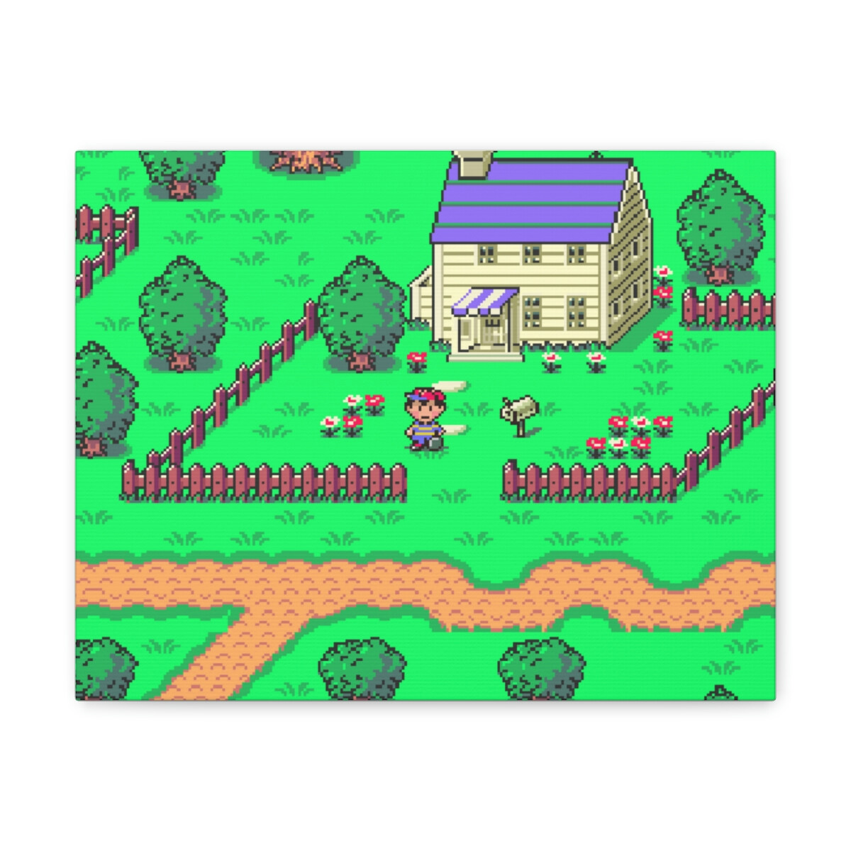 Earthbound Pixel Art Super