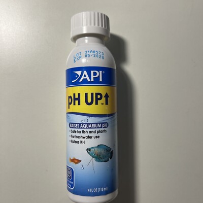 API pH UP Freshwater Aquarium Water pH Raising Solution 4-Ounce Bottle | eBay
