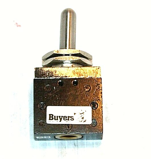 Buyers Products BAV020T Toggle Valve Only, Momentary Switch, Dump Truck ...