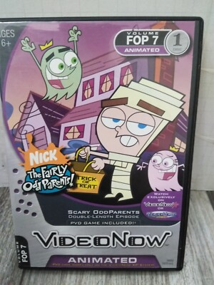 VideoNow PVD Disc Nick The Fairly OddParents! "Scary OddParents" VOLUME ...