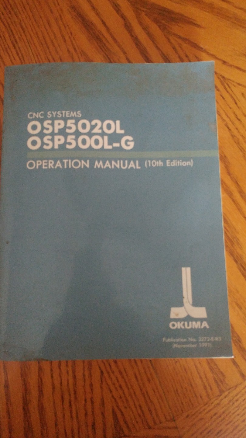 Okuma CNC Systems OSP5020L OSP500L-G Operation Manual 10th Edition_3272 ...
