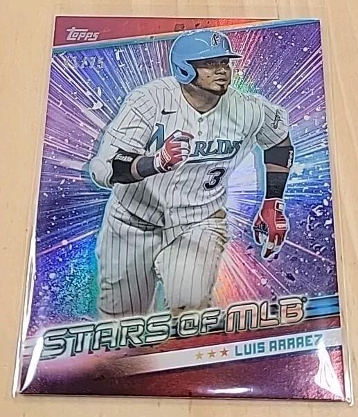 2024 Topps Series 2 Luis Arraez Stars Of MLB Red #D/75 SMLB-34 | eBay