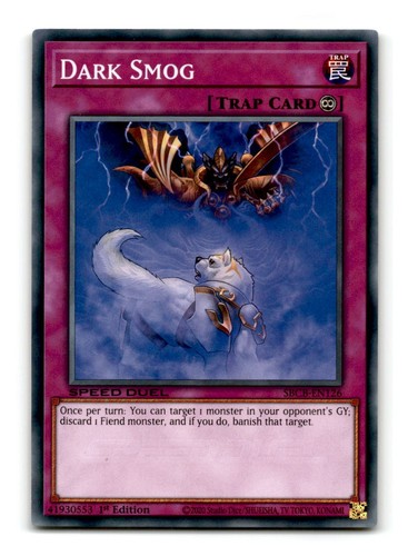 Dark Smog - SBCB-EN126 1st Edition - YuGiOh-LP | eBay
