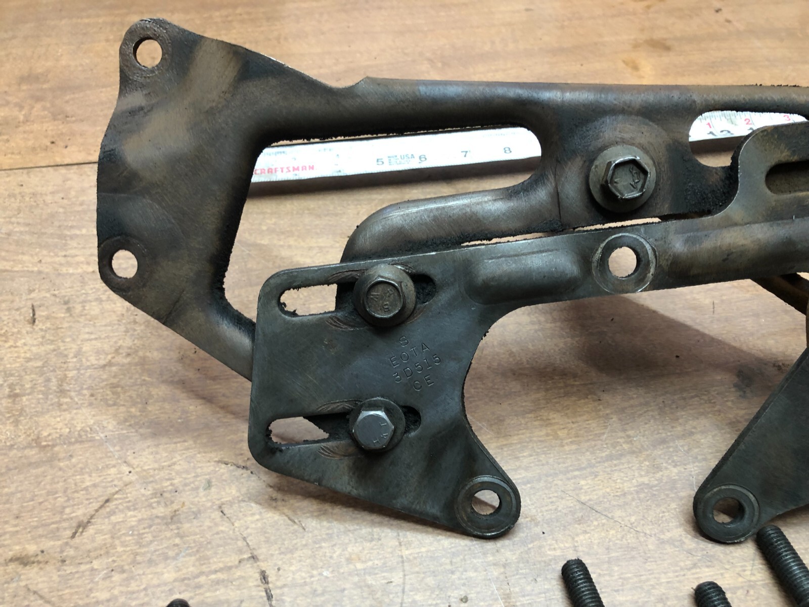 Ford 351M 400 Power Steering Pump Bracket Mount Truck Bronco 400M 351 ...