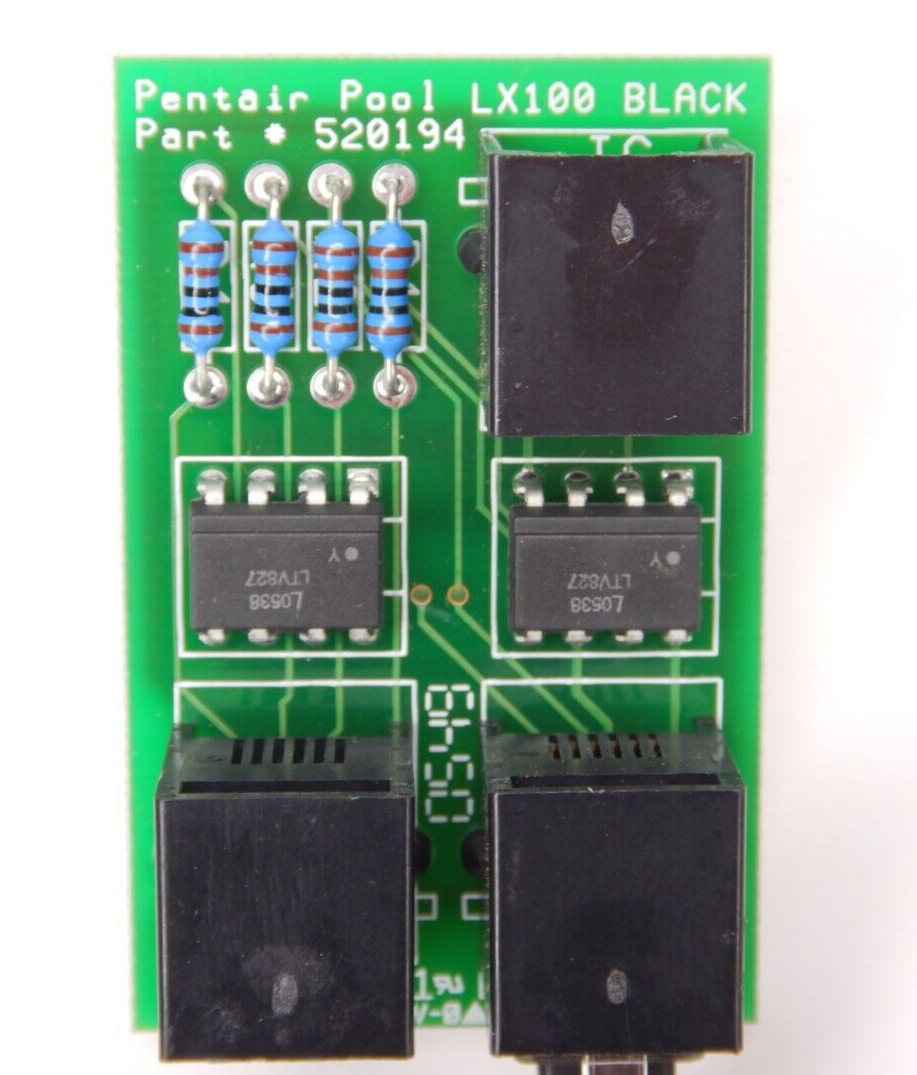 Pentair 520023 Tranceiver Receiver Assy PCB Board Compool EZTouch EZ100 ...