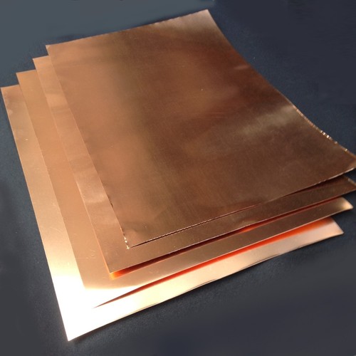 COPPER SHEET 300mm x 200mm Select How Thick 0.05mm upto 0.25mm Thin ...