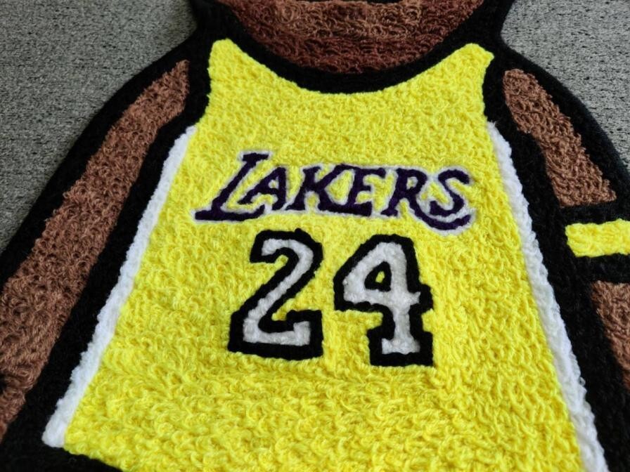 New Kobe Bryant Black Mamba Lakers Bedroom Area Runner Rugs Living Room ...