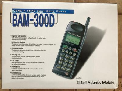 Vintage Bell Atlantic Mobile 330D Cellphone BAM-300D LG Made MINT ...