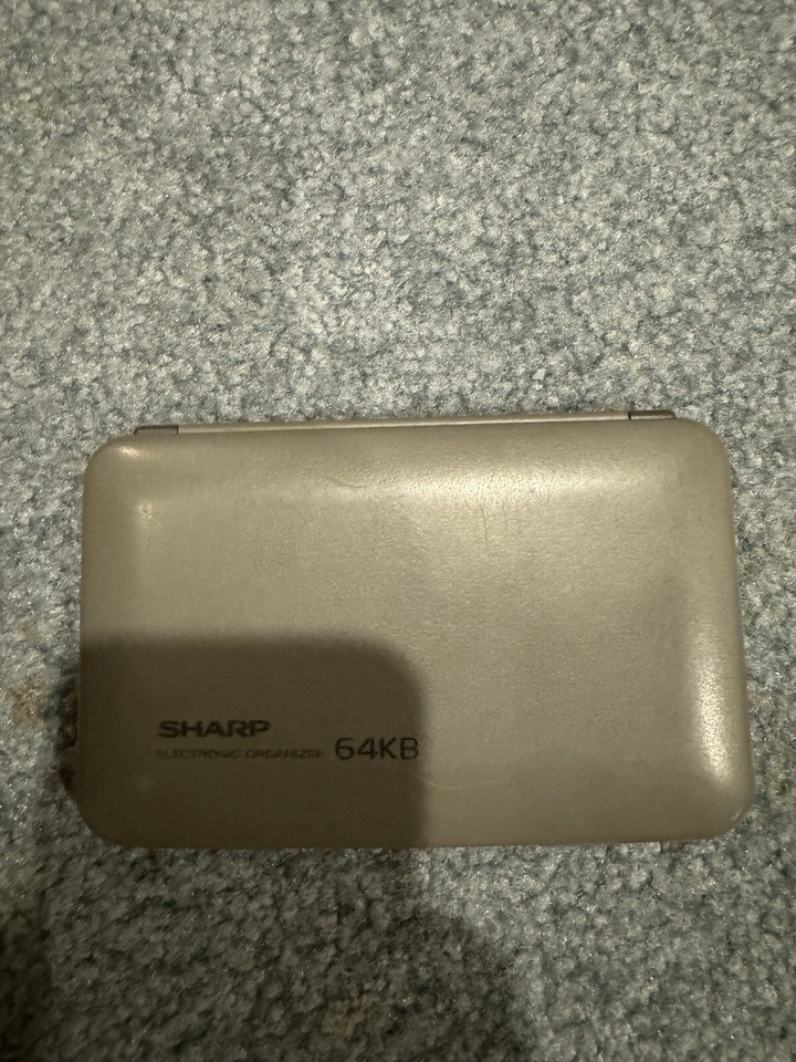Vintage Sharp YO-210 64KB Compact Electronic Organizer Pocket PC Not ...