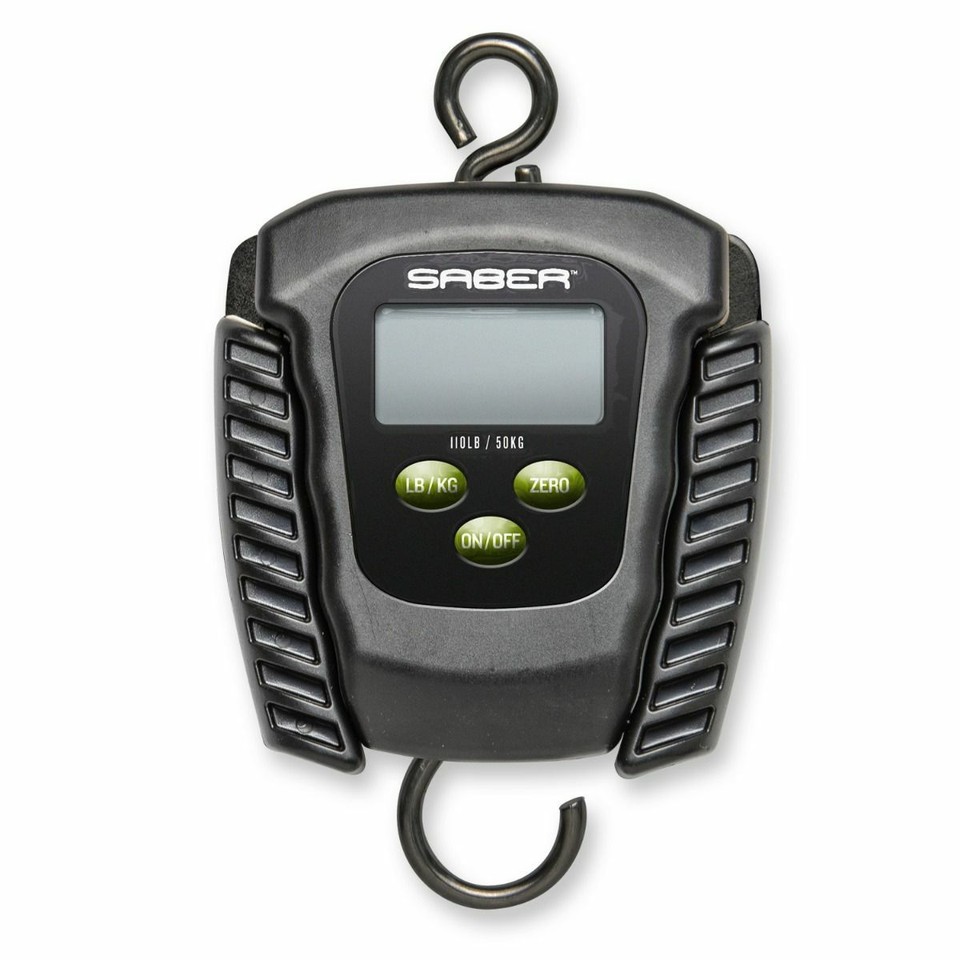 Saber Digital Folding Fishing Scales Electronic Bar Portable Weigh Carp ...