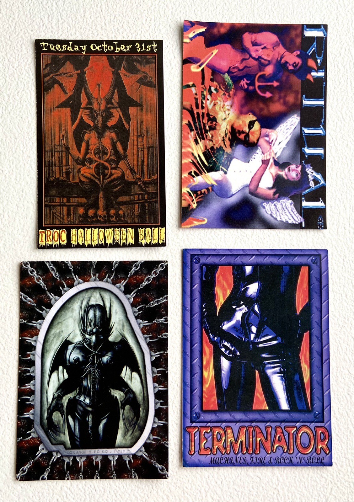 90’s Goth & Industrial Club Flyers - Helter Skelter, Death Guild & More ...