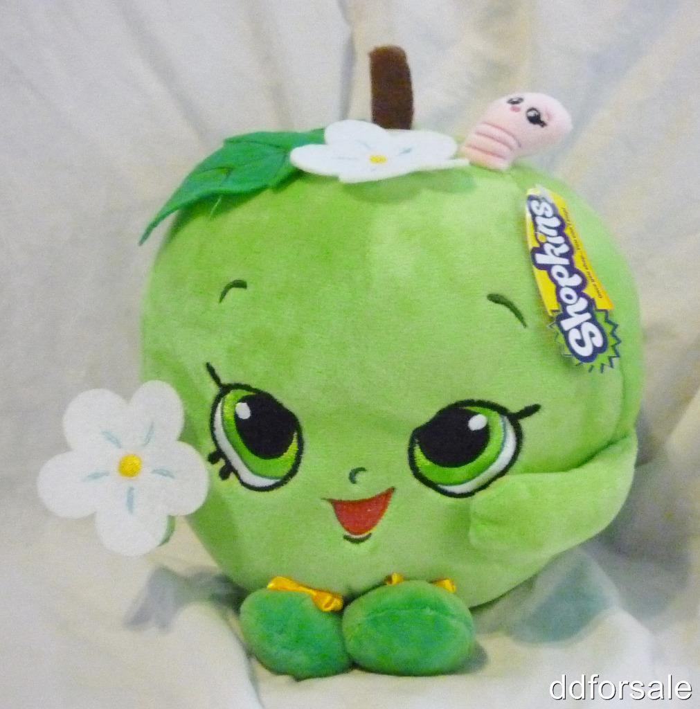 Huggable Plush Shopkins Apple Blossom Bank, Piggy Bank, Coin Bank From ...