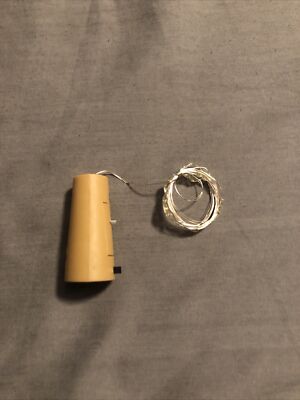 Fairy Lights 10 LED light Strand With Plastic Bottle Cork End. Pack Of ...