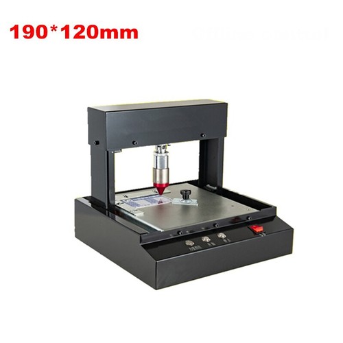 Stainless Steel Metal Marking Machine Nameplate Code Machine Engraving ...