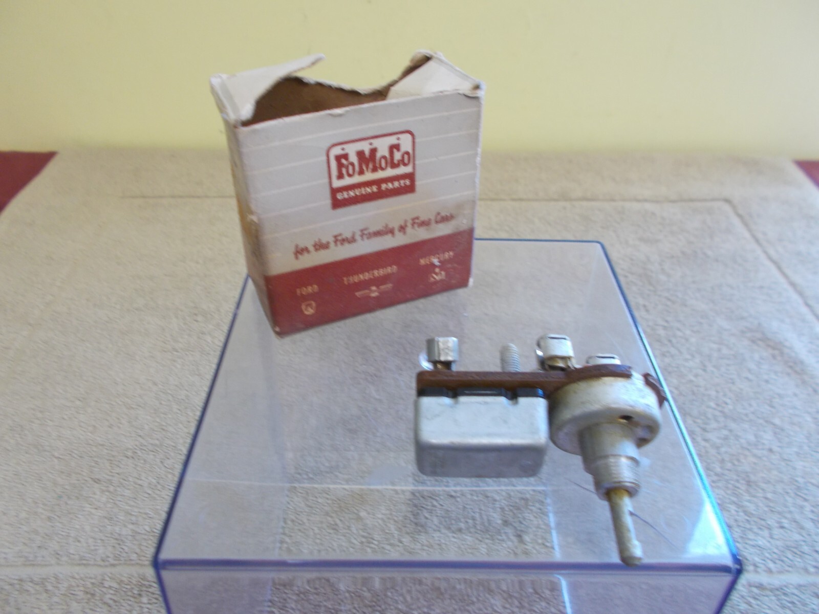 VINTAGE NOS 1950s FOMOCO WIPER MOTOR SWITCH FORD W / BOX CAR TRUCK | eBay