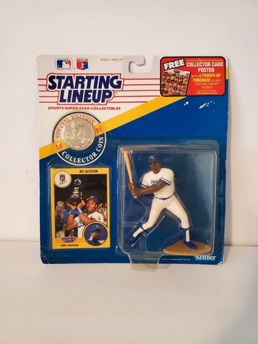 "Bo Jackson" Starting Lineup Figure SEALED/NEW, (1991), (Kansas City ...