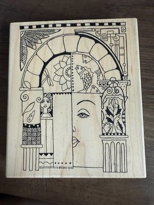 Paula Best ~ 0019-A Fantasy Window ~ Rubber Stamp J3 | eBay