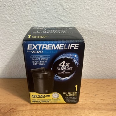 New Sealed Extreme Life Faucet Mount Replacement Filter by Zero Water ...