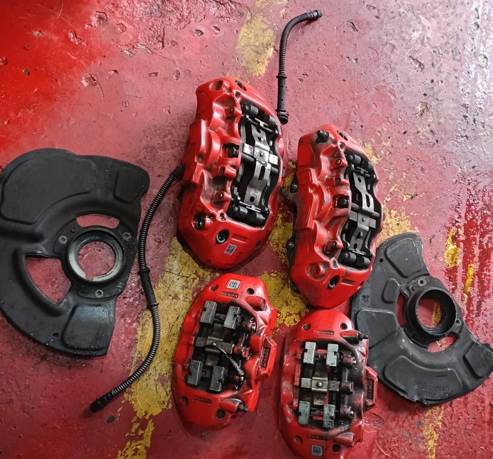BRAKE DISC WITH CALIPERS FULL SET for Mercedes CLS63 W218 E63 W212C63 ...