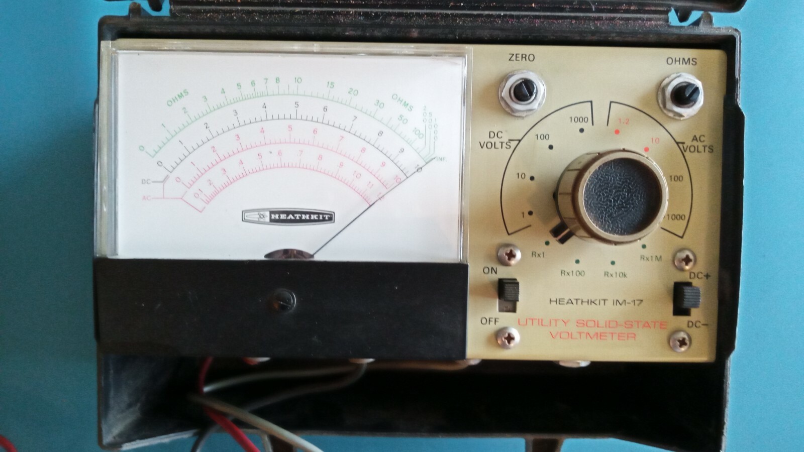 Vintage Heathkit Utility Solid State Voltmeter Model IM-17 | eBay