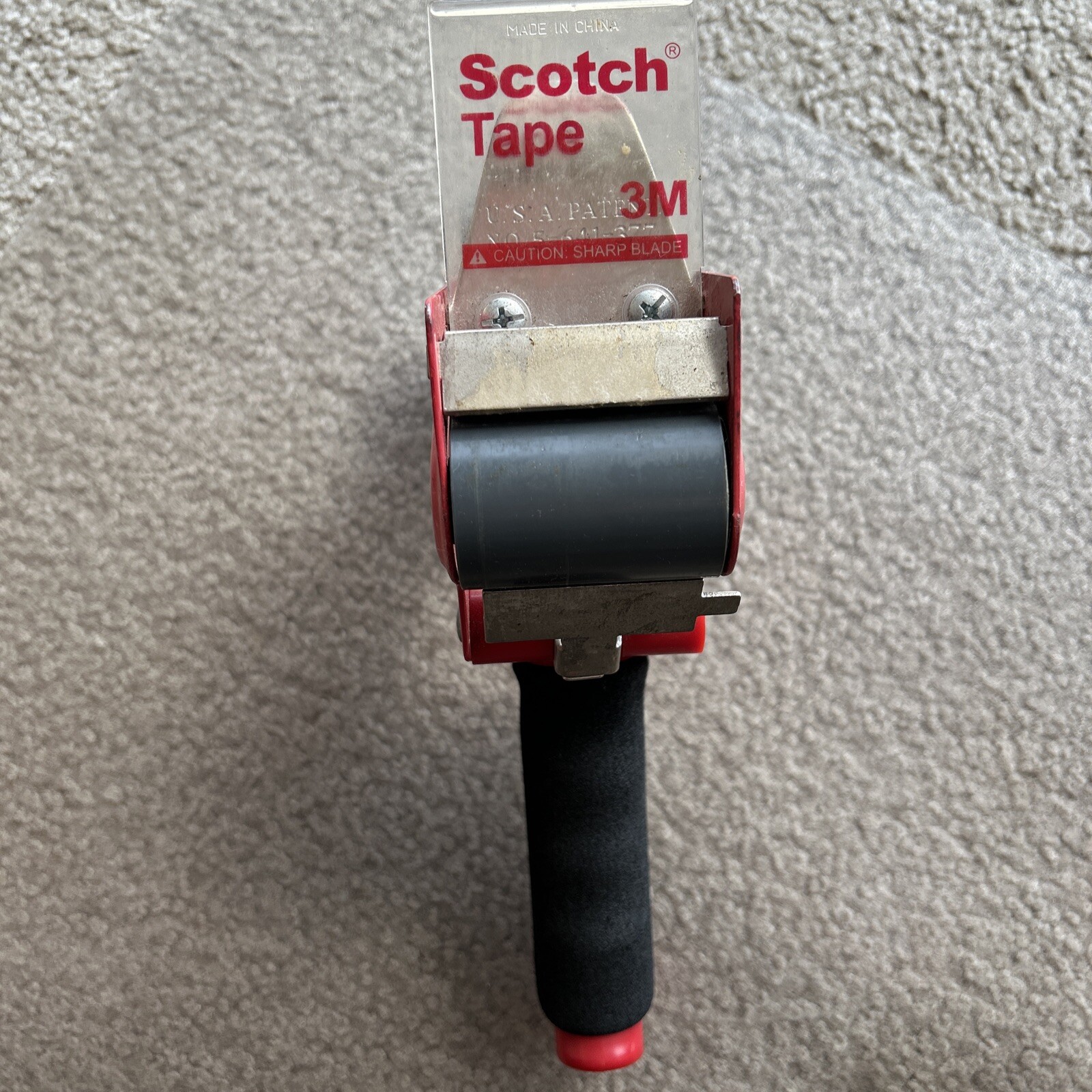 Scotch 3m Metal Tape Dispenser Hand Held Packing Gun for 2” Roll for ...