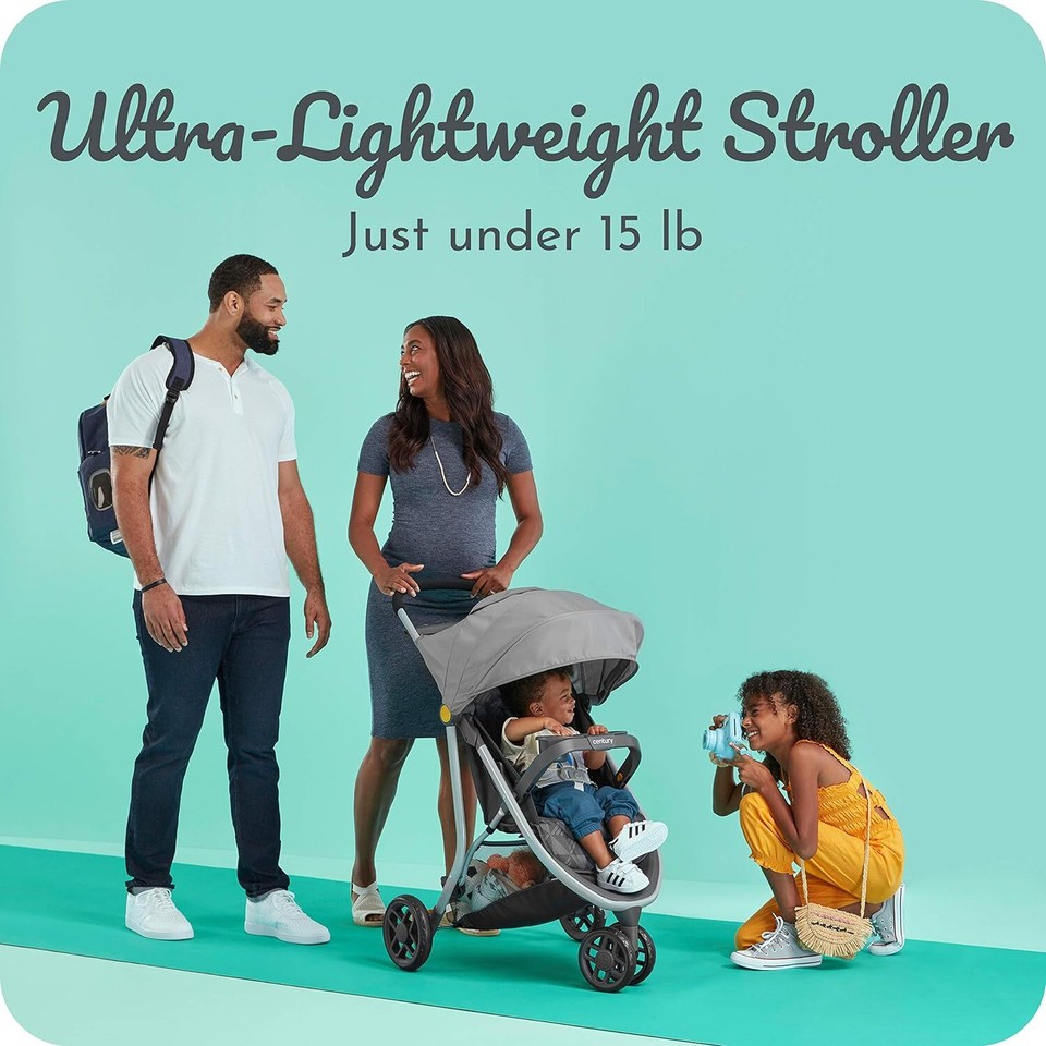 Century Stroll On 3-Wheel Lightweight Stroller OPEN BOX | eBay