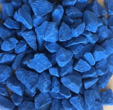 Rockincolour 20 Kg Coloured Gravel Decorative Garden Stone - Azure Blue ...