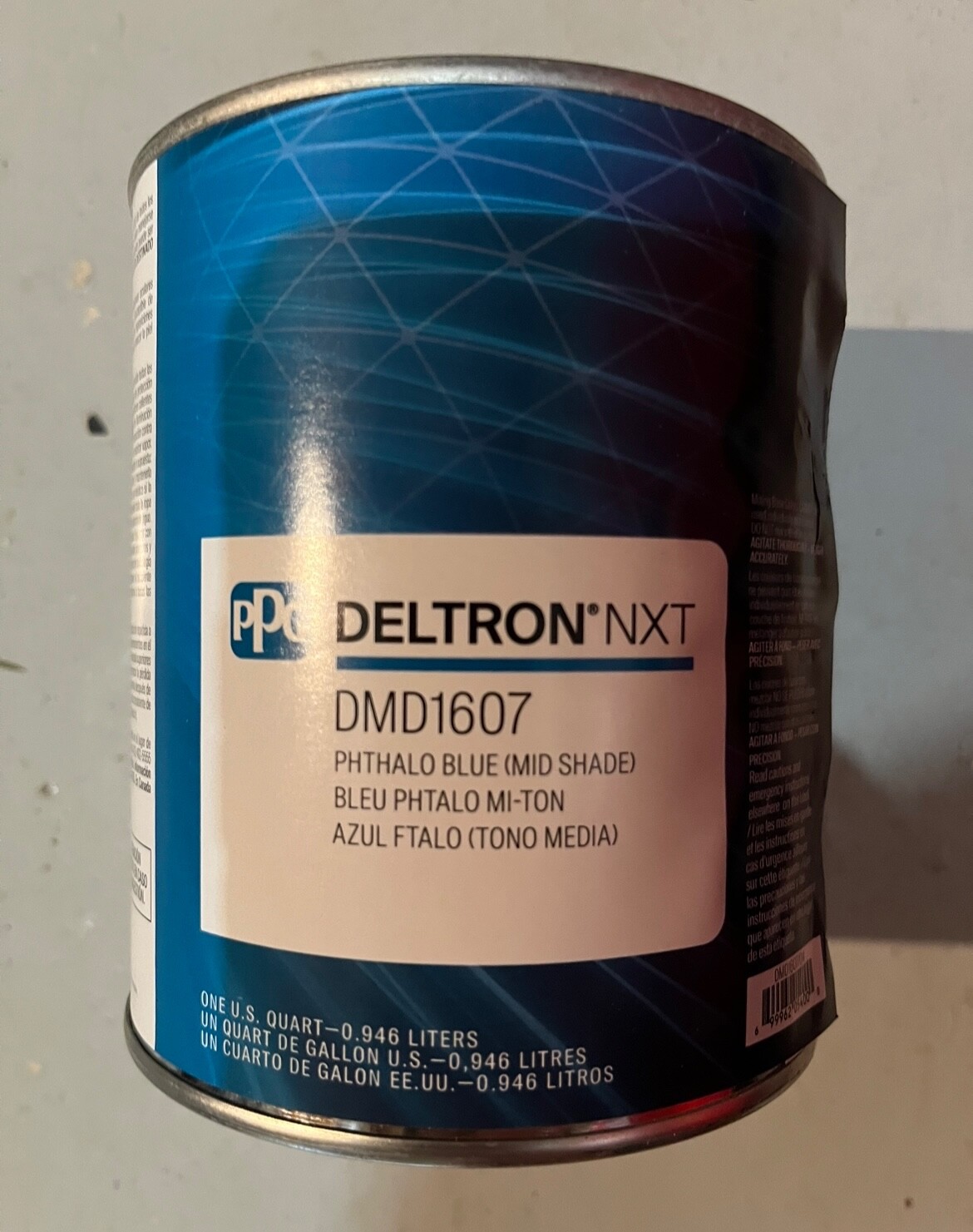 PPG Deltron NXT DMD 1607 Phthalo Blue | eBay