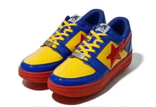 A BATHING APE BAPE X DC SUPERMAN BAPE STA LOW M1 US9 27.0cm New F/S | eBay
