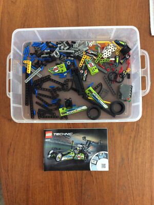 Lego Technic DRAGSTER Drag Racer Car Model Set 42103 COMPLETE | eBay