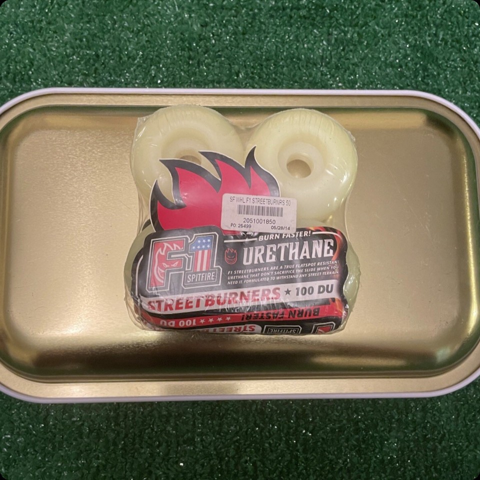 Spitfire Wheels F1 STREET BURNERS NOS 50mm Spitfire RARE F1 Cease And ...