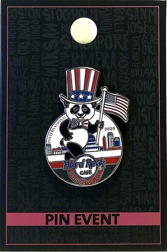 Hard Rock Cafe Washington DC Pin Pinternational Panda 2020 Pin Event LE ...