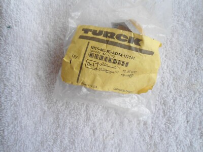 NEW Turck Metal Barrel with Connector 4417790 NI15-M30E-AD4X-H1141 | eBay