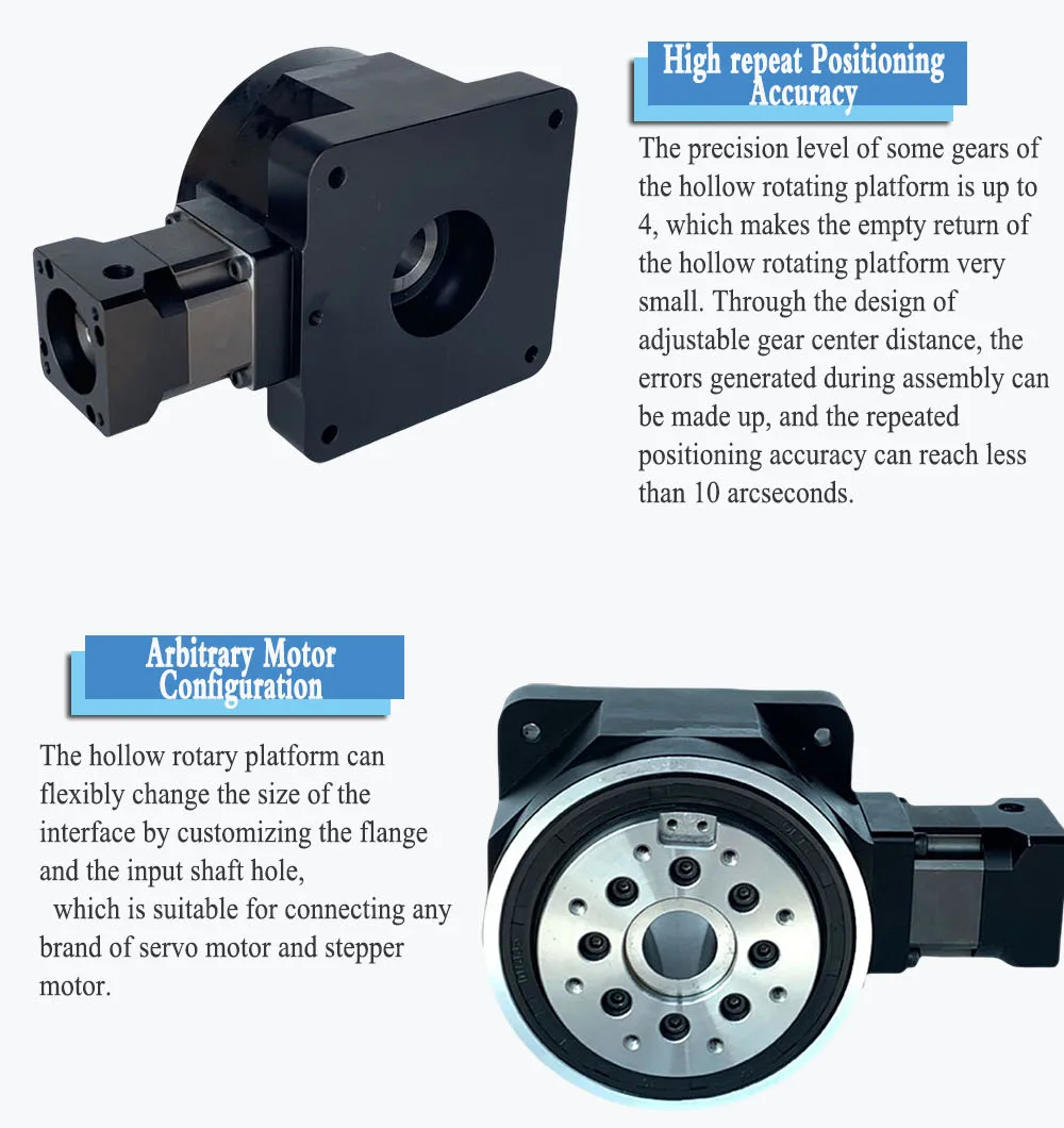 Heavy Duty Rotary Table Stepper Servo Motor Turntable circular ...
