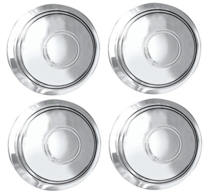 4 - Chrome Wheel Rim Center Cap Police Rally 71-1002C Vision 55 57 ...