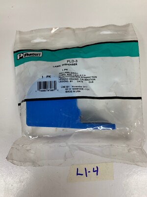 PANDUIT LABEL DISPENSER PLD-3 200 LABELS PER ROLL NEW IN FACTORY ...