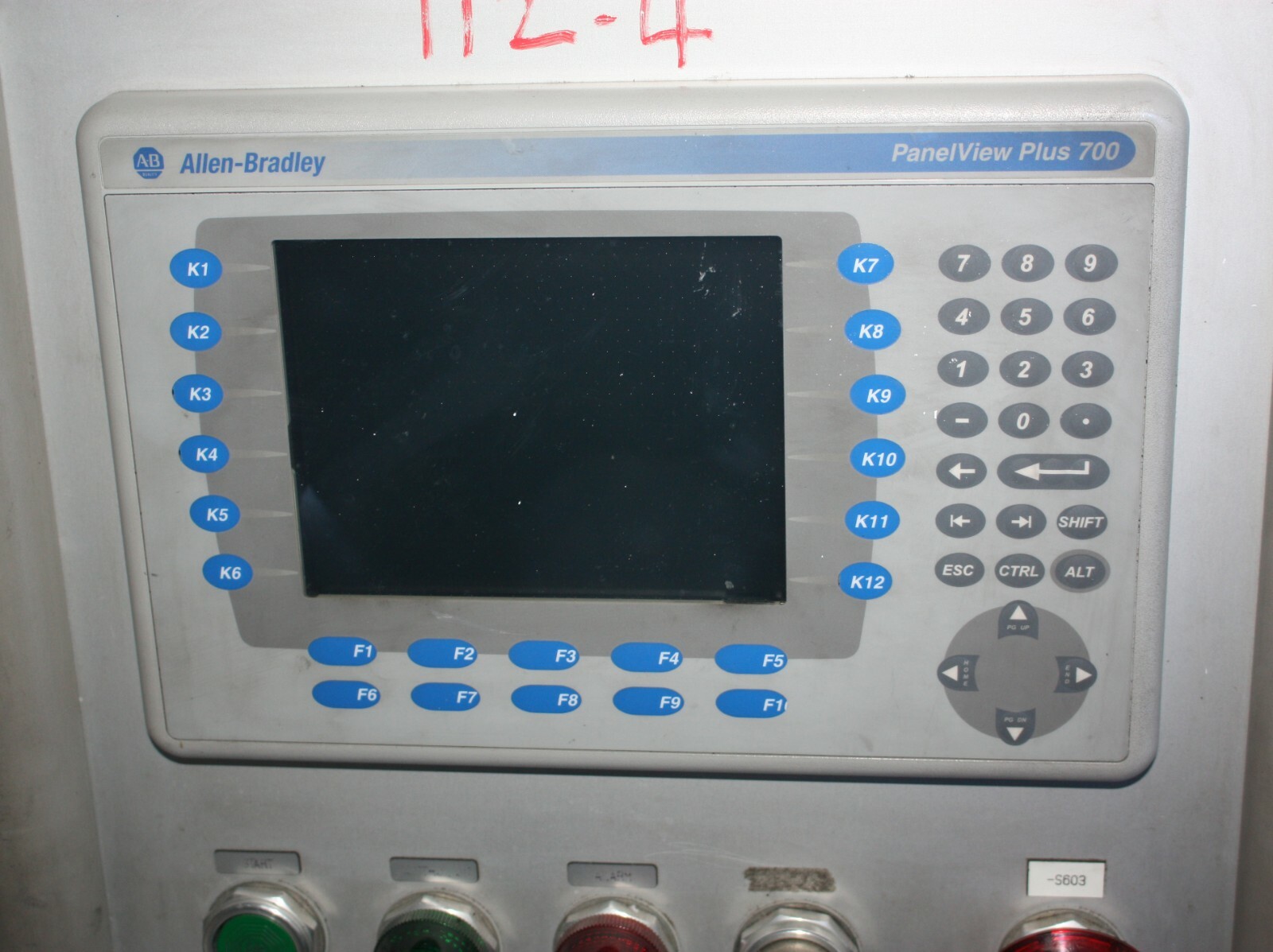 Allen Bradley PanelView PLUS 700 2711P-RDB7C HMI TOUCH DISPLAY SCREEN ...