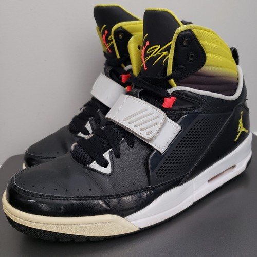 Nike Jordan Flight 97 Mens 9 Vibrant Yellow Pure Platinum Shoes 654265 ...