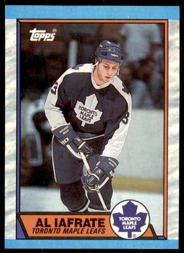 1989-90 TOPPS AL IAFRATE TORONTO MAPLE LEAFS #79 | eBay