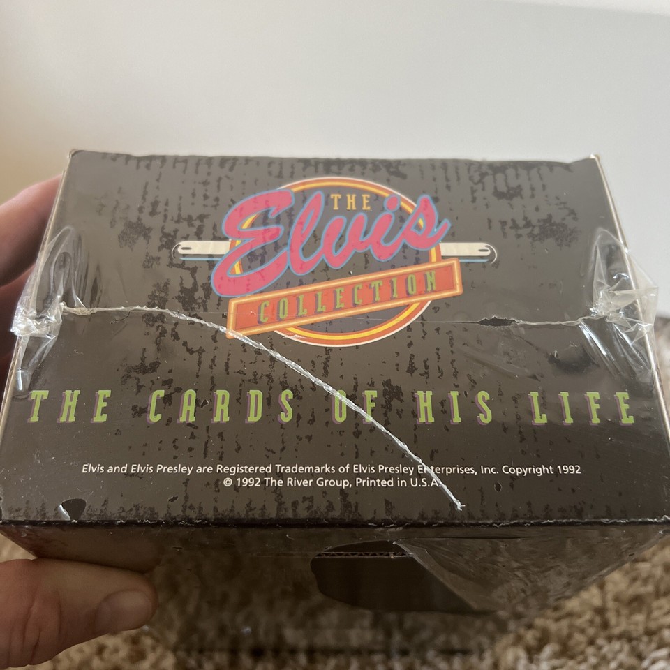 1992 The Elvis Collection Cards Of His Life Series Box Lot | eBay