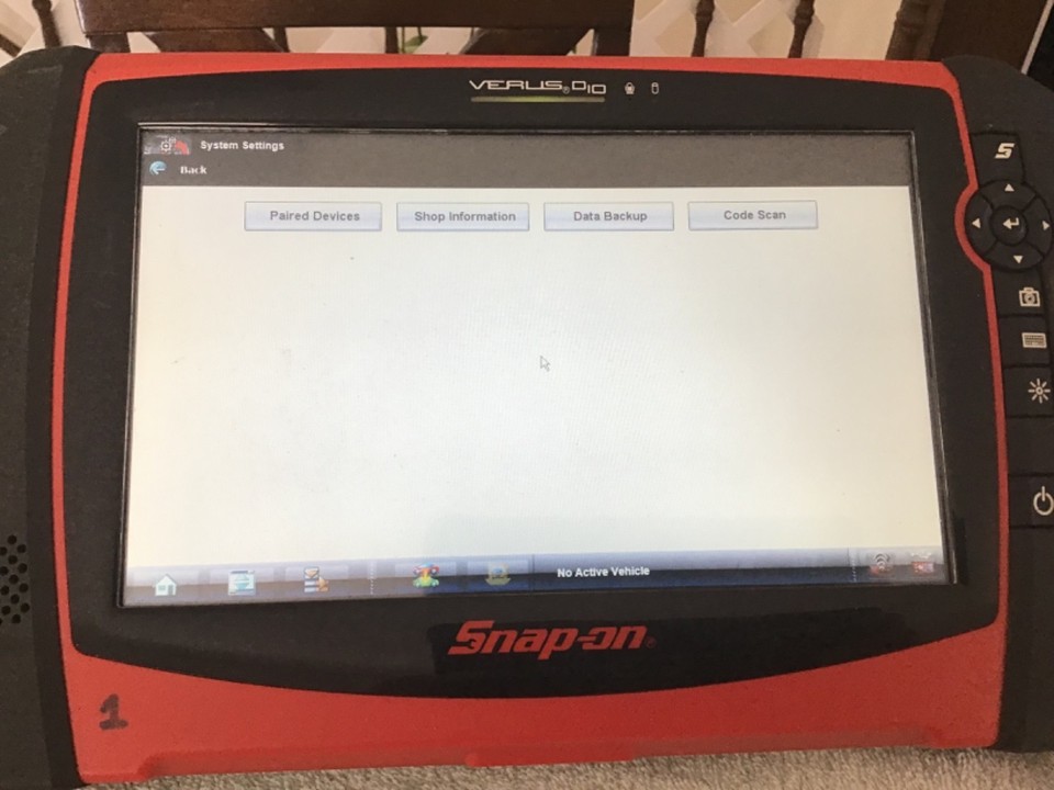 Snap-on Verus D10 Diagnostic Scanner w/ EESM300, Verdict M4 & Adapter ...