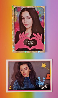 CHARLI XCX - PANINI POP STARS STICKERS 2025 | eBay UK