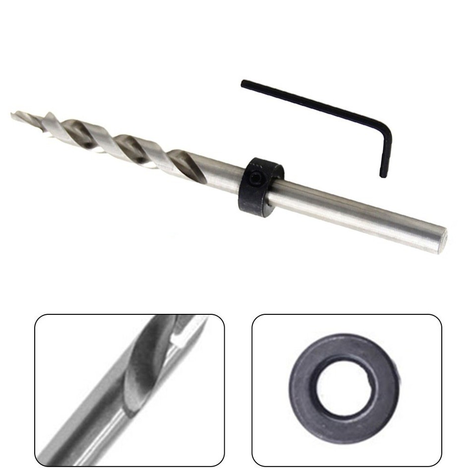 Drill Bit Hex Shank Limit Ring Pocket Hole Wrench 3Pcs/set 9.5mm | eBay ...