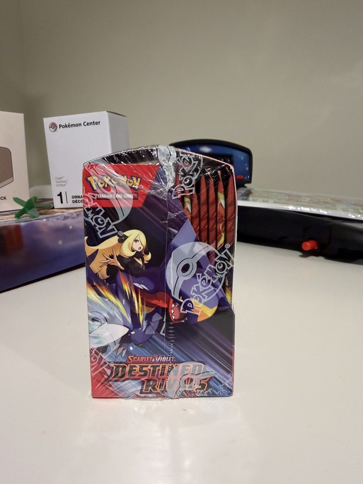 Pokemon TCG Destined Rivals Booster Box 🔴⚫️ Brand New & Sealed Fast ...